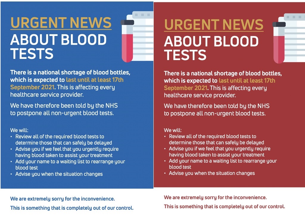 Blood test